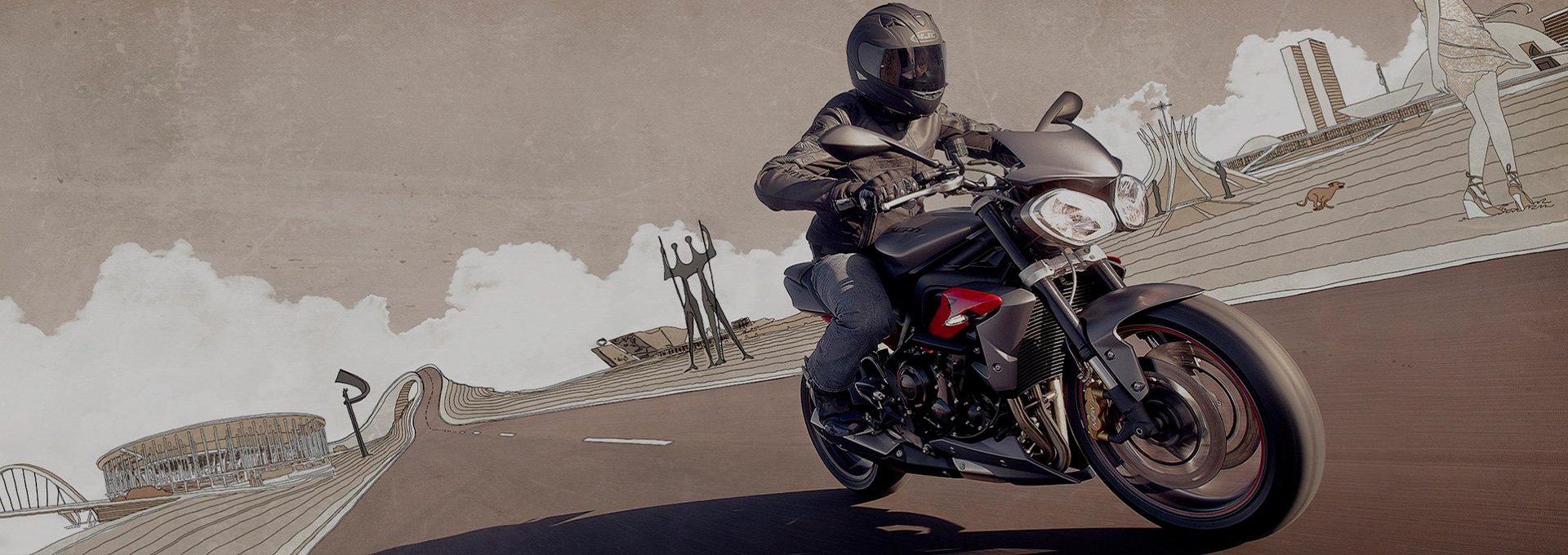 Motos Triumph 0Km: Encontre todos os modelos da linha Triumph