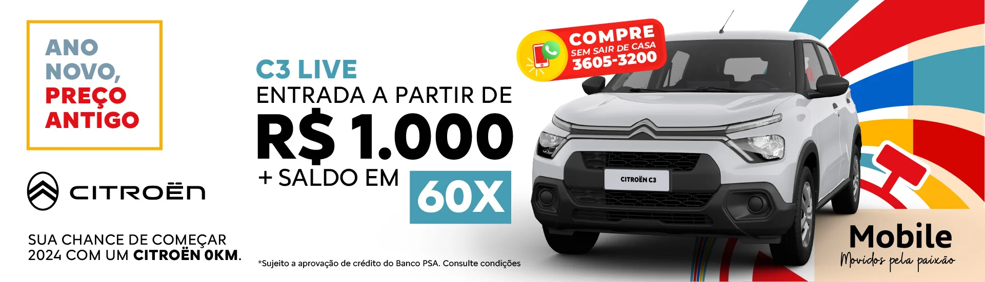 Mobile Citroën | Sua Concessionária Citroën em Goiânia e Goiás
