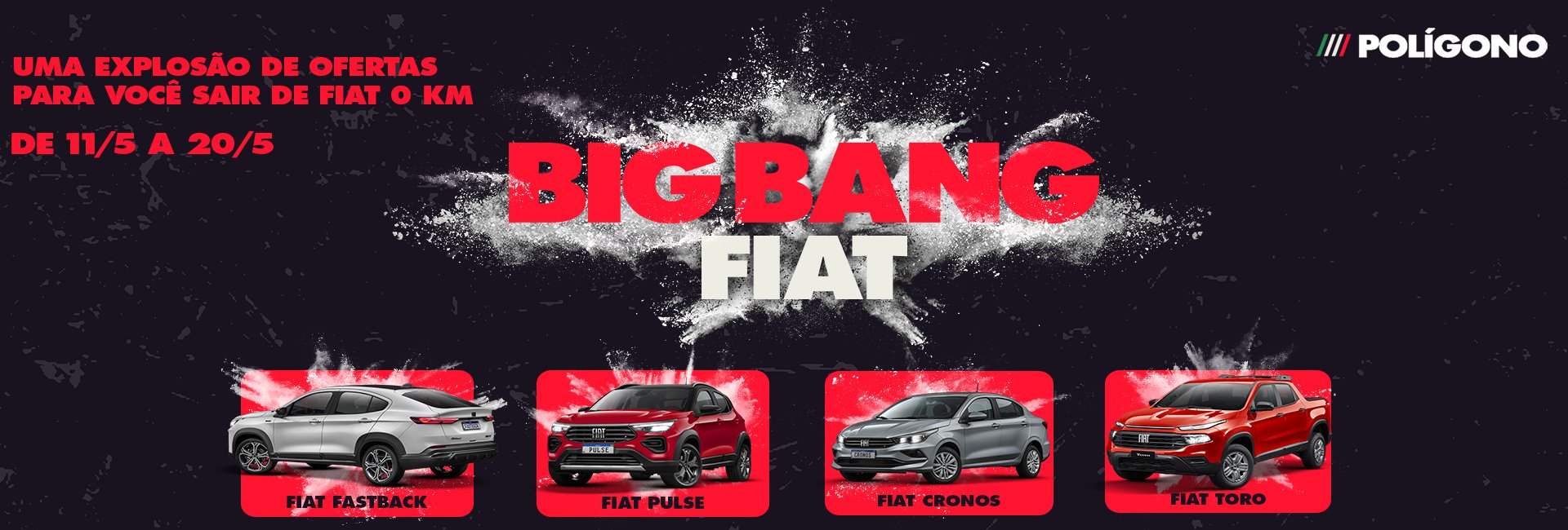 Consórcio é na Polígono Fiat