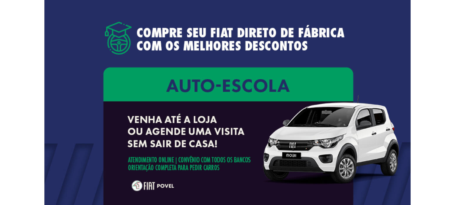 Carros para Autoescolas | Fiat Povel